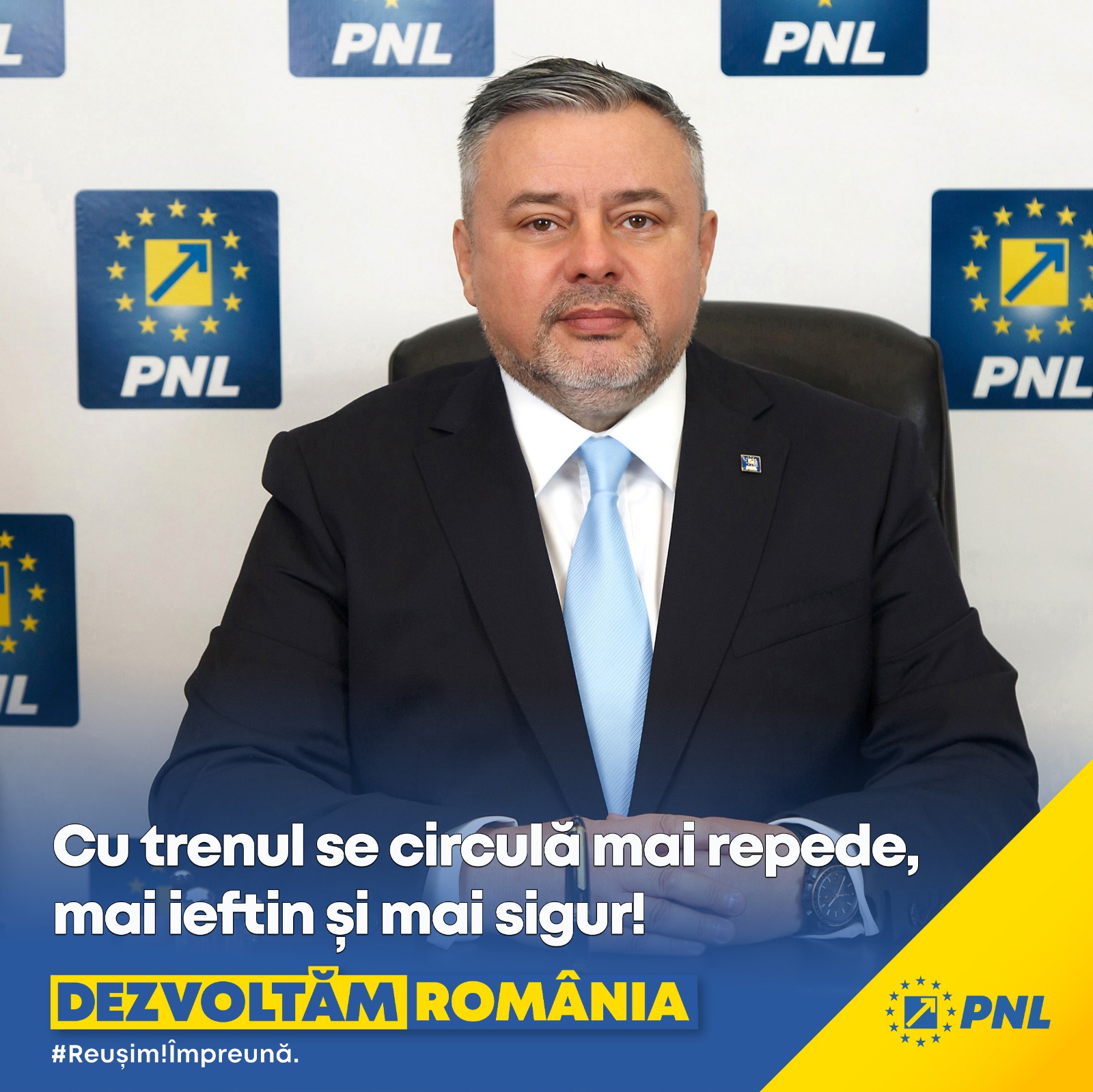 Ioan Balan: "Cu trenul se circulă mai repede, mai ieftin și mai sigur!"